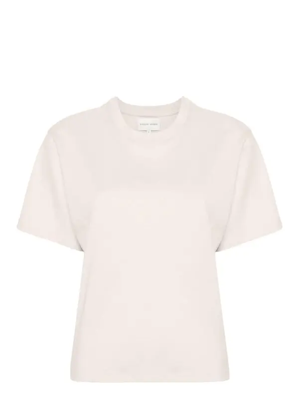 Loulou De Saison Telanto Organic Cotton T-shirt - Pink