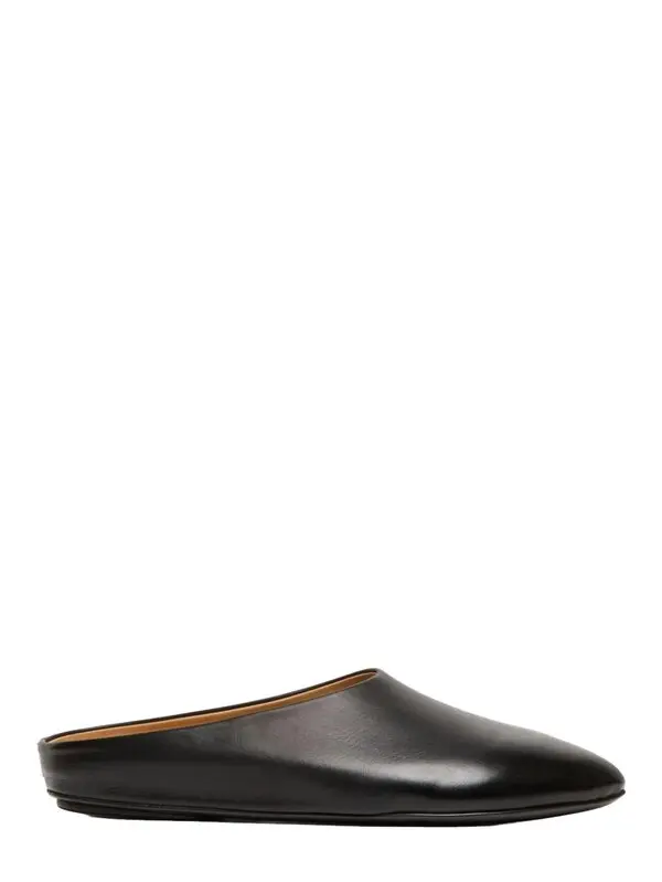 Marsèll Pointed-toe Leather Mules - Black