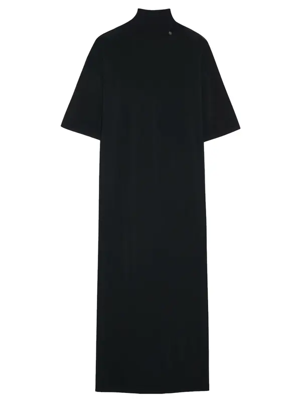 ANINE BING Claudia Jersey Knit Maxi Dress - Black