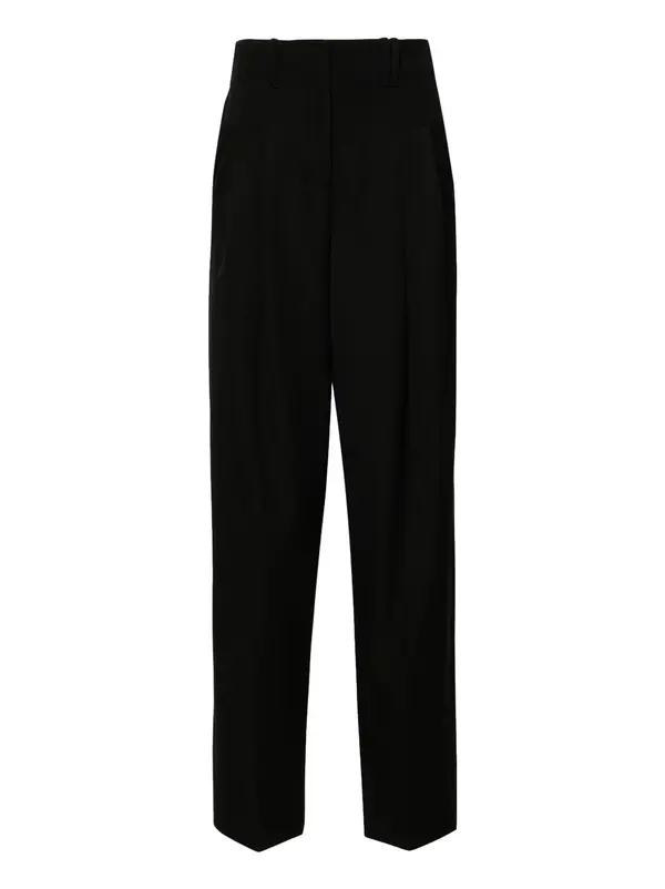 Jacquemus Le Pantalon Titolo Wool Trousers - Black