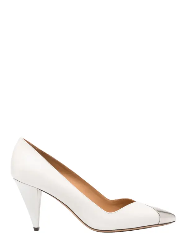 Isabel Marant 85mm Palda Pumps - White