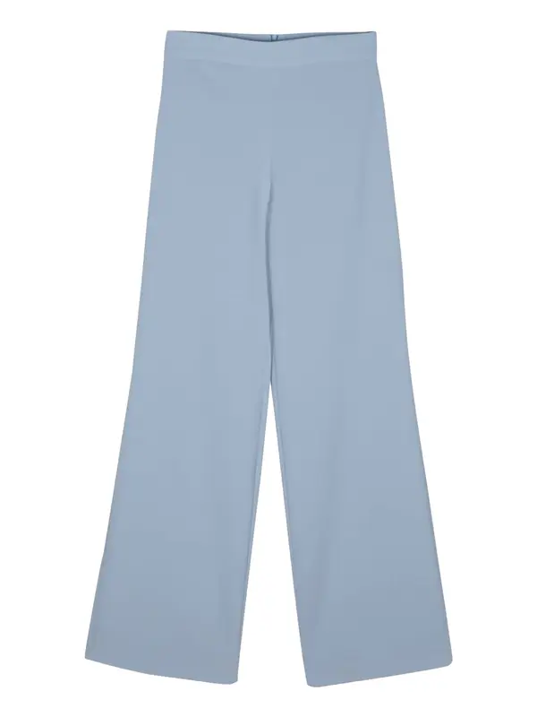 FELY CAMPO Zipped Straight Trousers - Blue