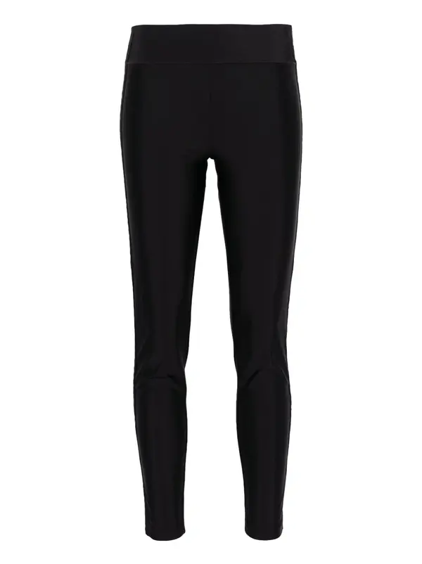 Versace Logo-jacquard Leggings - Black