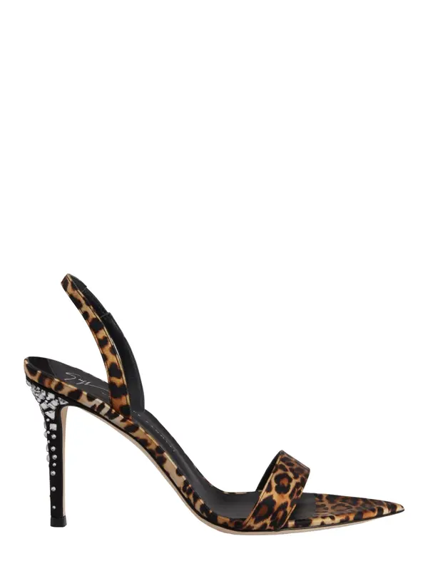GIUSEPPE ZANOTTI Intriigo Leo 90mm Sandals - Brown