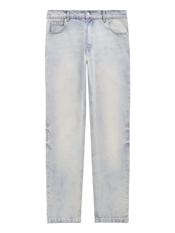 COURREGES Tapered-leg Jeans - Blue