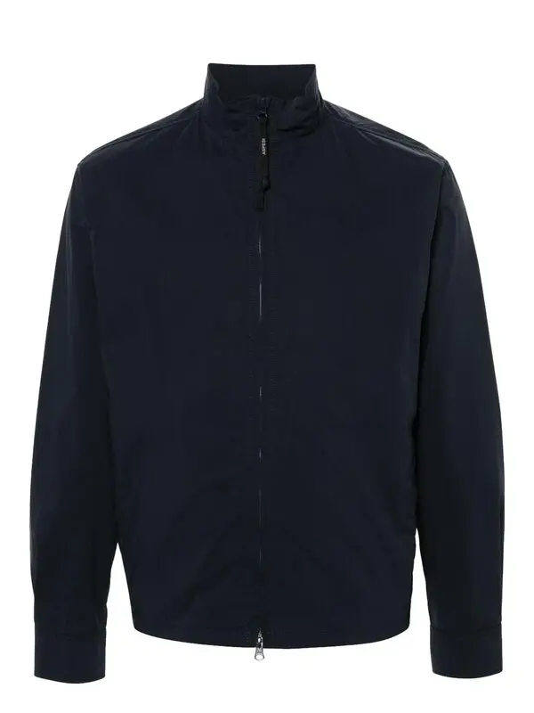 Aspesi Lightweight Zip-up Jacket - Blue