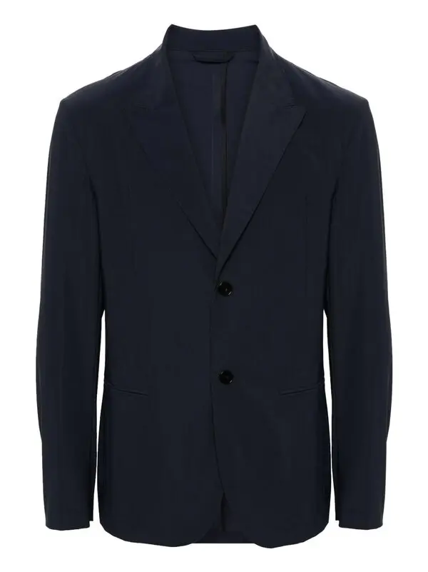 ERALDO Single-breasted Blazer - Blue