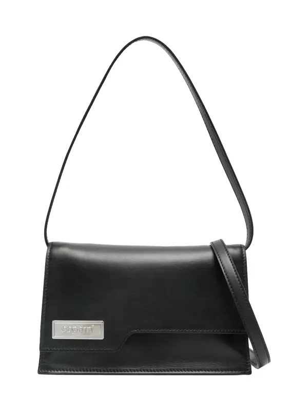 Coperni Logo-plaque Crossbody Bag - Black