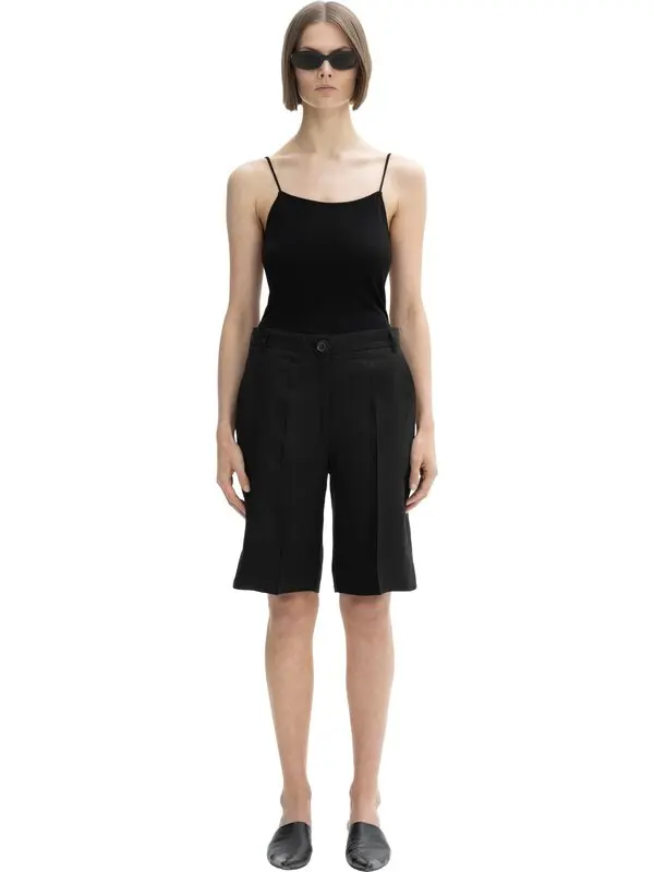 HOUSE OF DAGMAR Tailored Shorts - Black