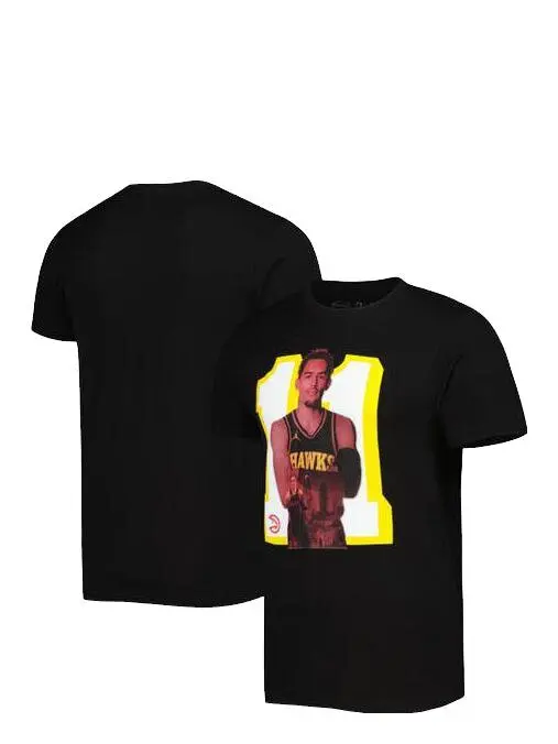 STADIUM ESSENTIALS Trae Young Atlanta Hawks Player Graphic T-shirt - Black