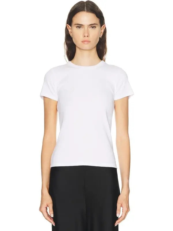 LESET Kelly Slim Fit Tee - White