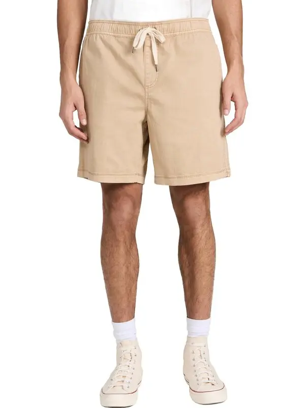 Rails Cruz Drawstring Shorts - Khaki