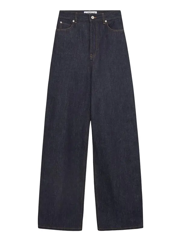 Loewe High-waist Wide-leg Jeans - Blue
