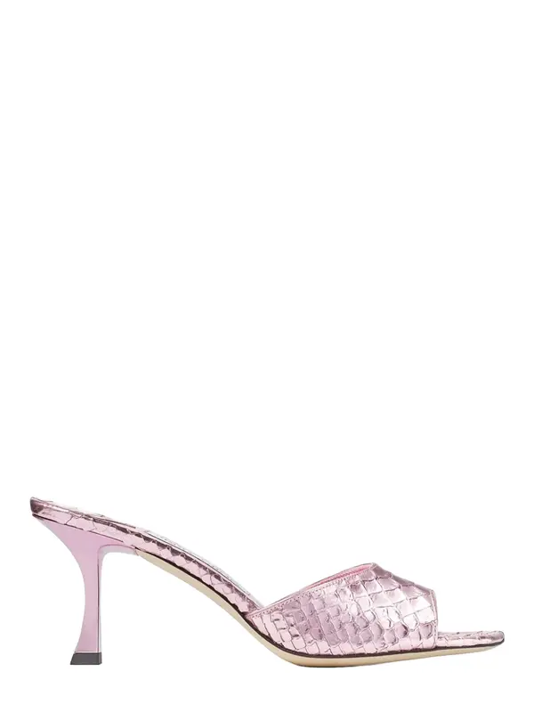 JIMMY CHOO Val 70mm Mules - Pink