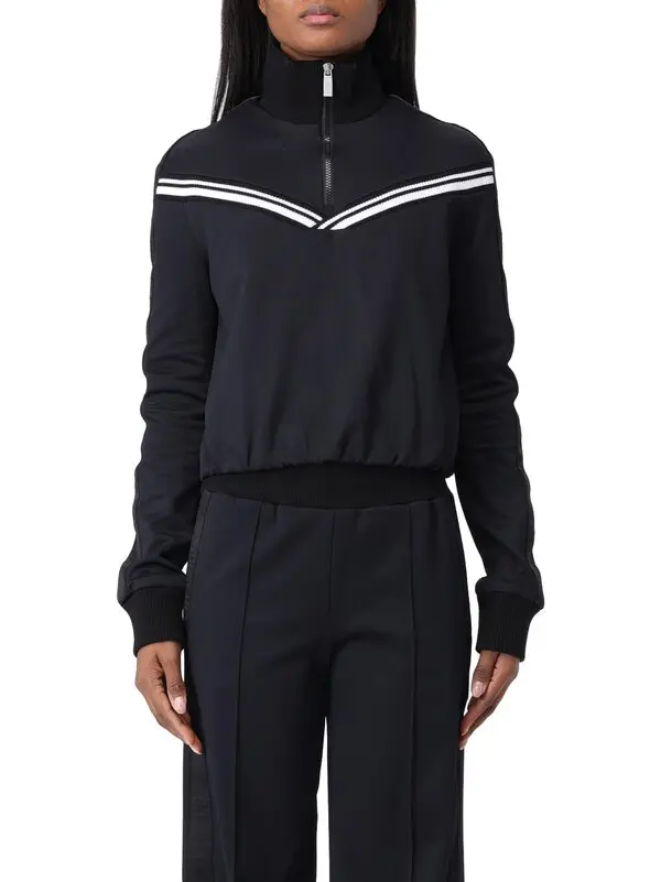 Off-White Cropped Track Jacket - White