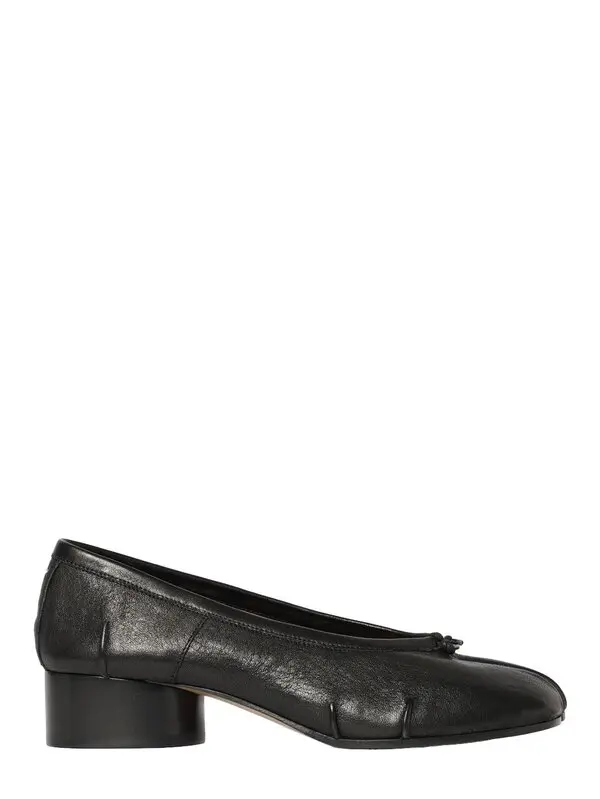 MAISON MARGIELA Tabi Ballet Flats - Black