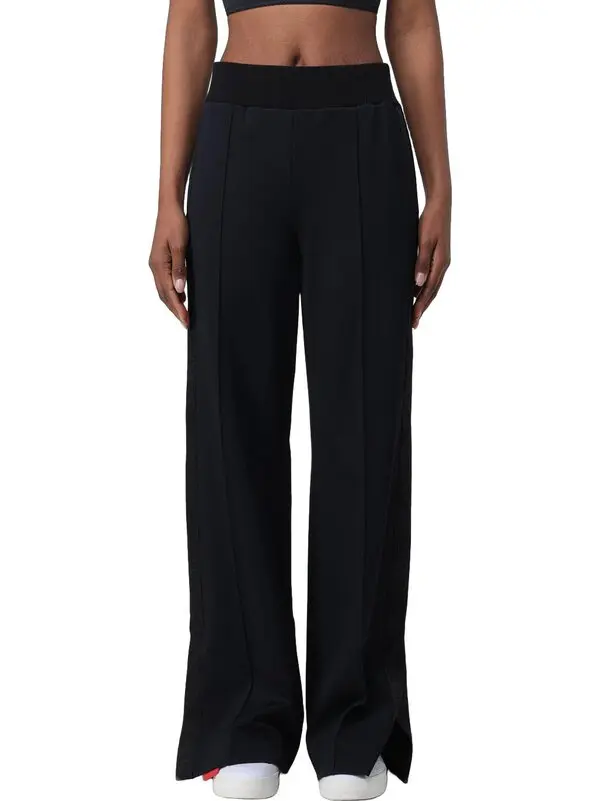 Off-White Wide Leg Trousers - Black