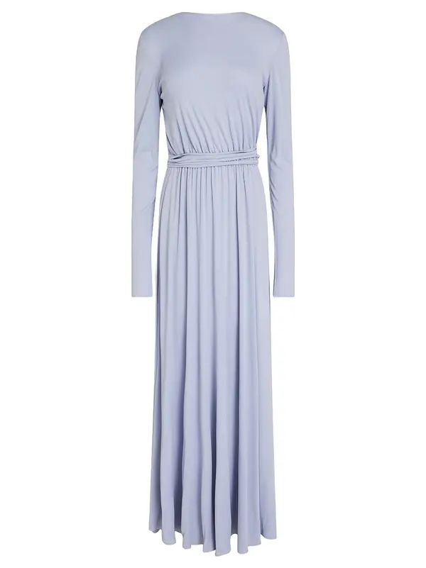 Emilio Pucci Cutout Jersey Maxi Dress - Lavender
