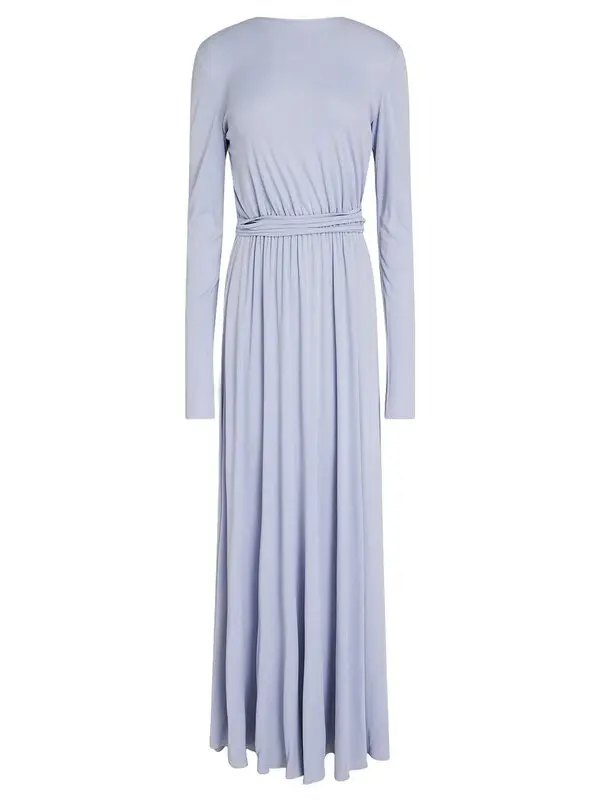 Emilio Pucci Cutout Jersey Maxi Dress - Lavender