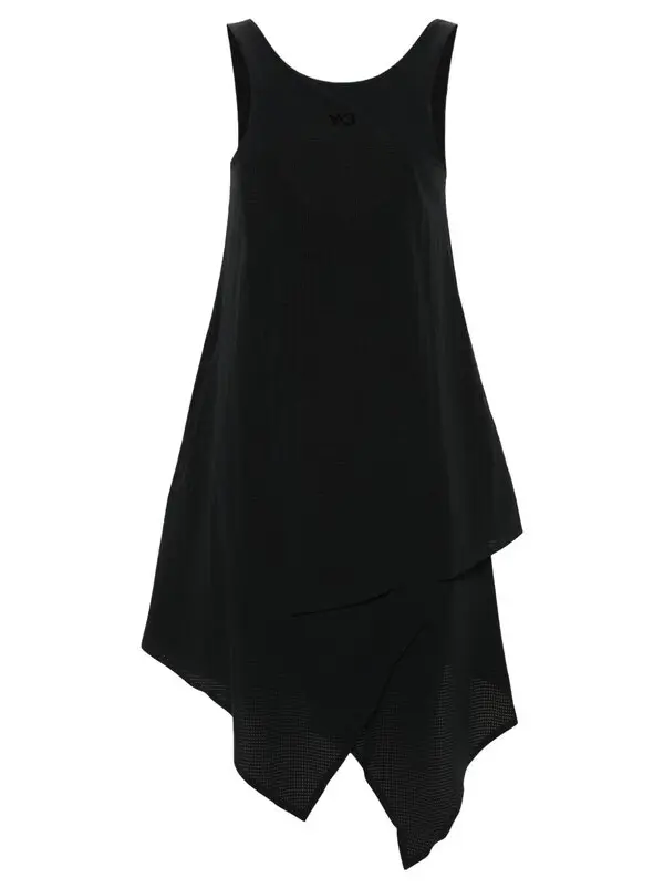 Y3 Layered Mini Dress - Black