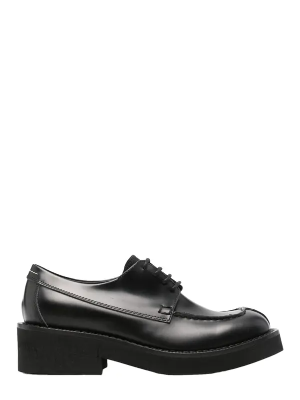 MAISON MARGIELA 50mm Leather Derby Shoes - Black