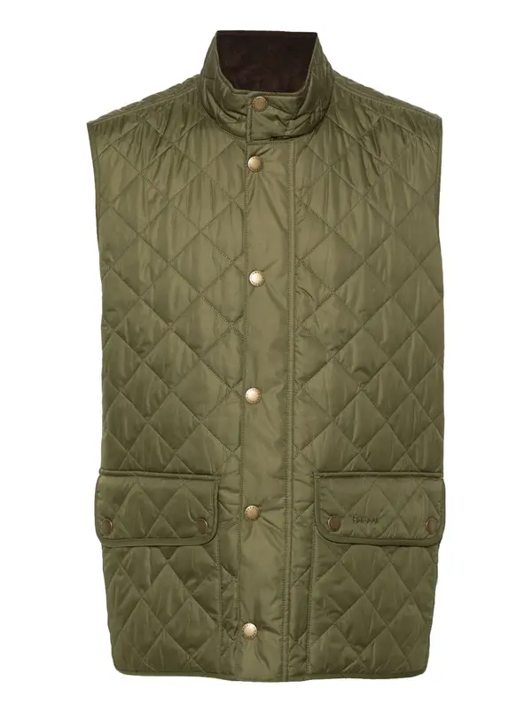 Barbour Diamond-quilted Gilet - Green