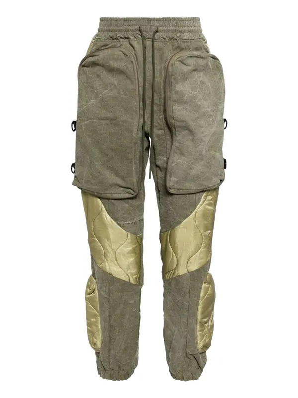Readymade Padded Cargo Trousers - Green