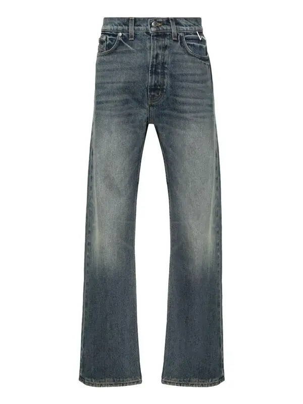 Rhude 90's Straight-leg Jeans - Blue