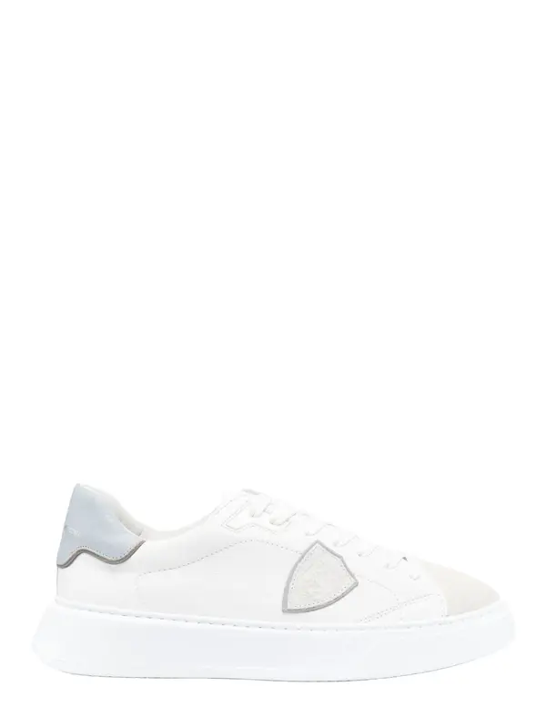 Philippe Model Temple Leather Sneakers - White