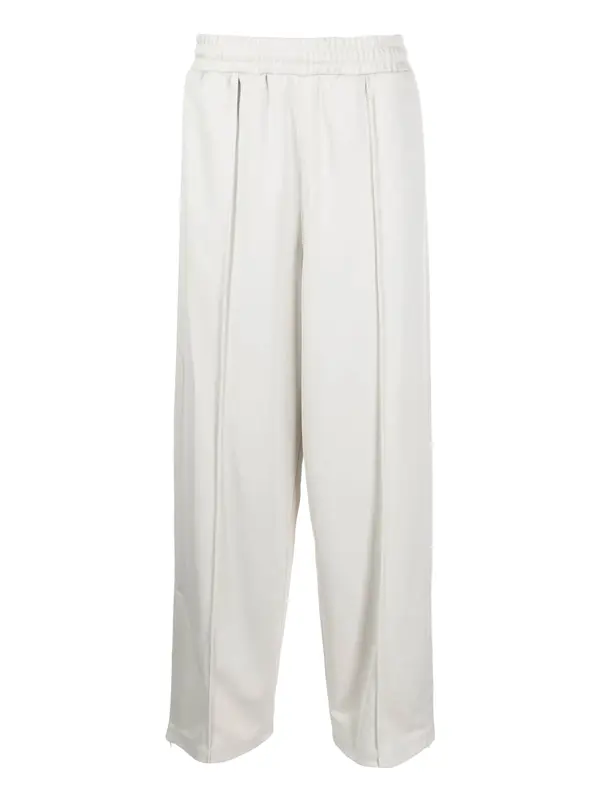 FIVE CM Elasticated-waist Straight-leg Trousers - Neutrals