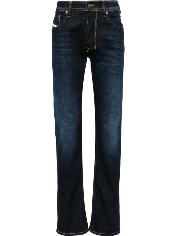 DIESEL® 1985 Larkee 009zs Mid-rise Straight-leg Jeans - Blue