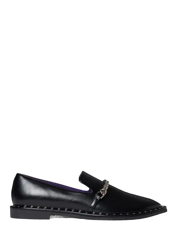 Stella McCartney Falabella Chain Loafers - Black
