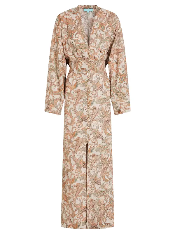 Melissa Odabash Desire Paisley-print Maxi Dress - Sand