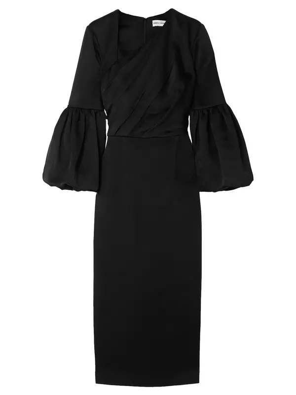 Rebecca Vallance Augustine Midi Dress - Black