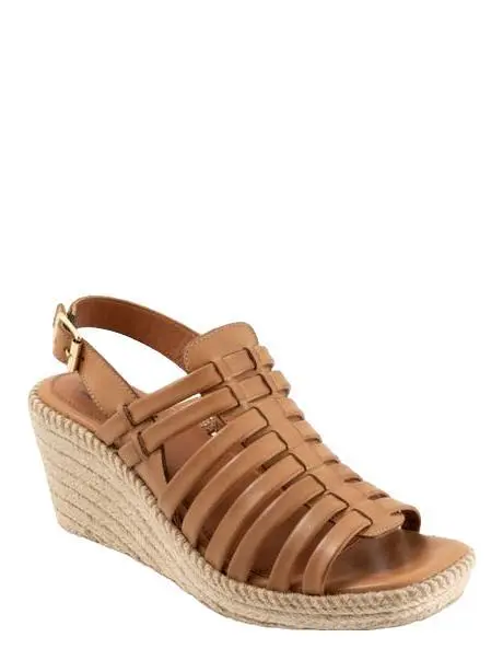 SOFTWALK® Havana Espadrille Wedge Sandals - Tan