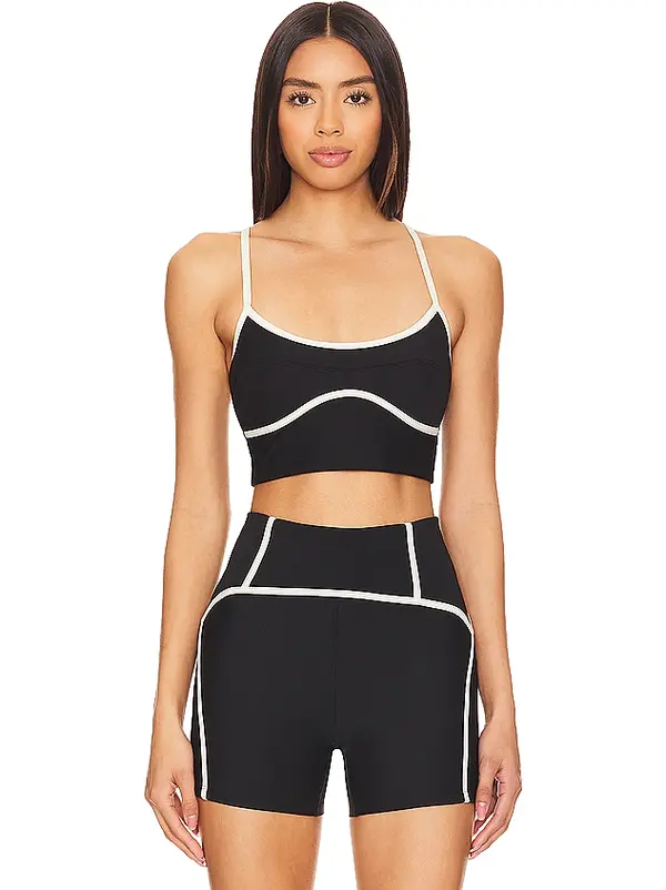 L*Space Revel Top - Black & Cream