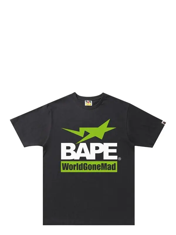 A BATHING APE Archive Graphic Tee #14 'charcoal - Black