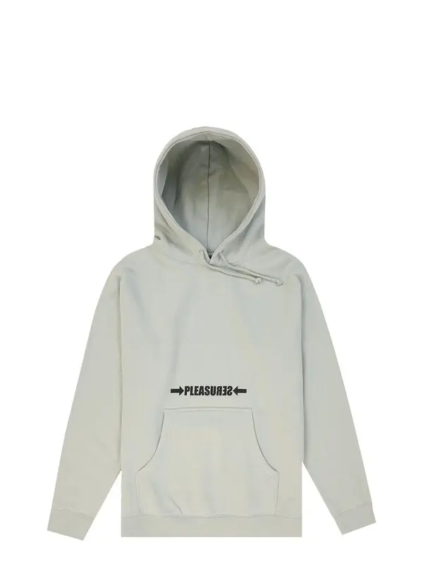 PLEASURES Crash Hoodie - Grey