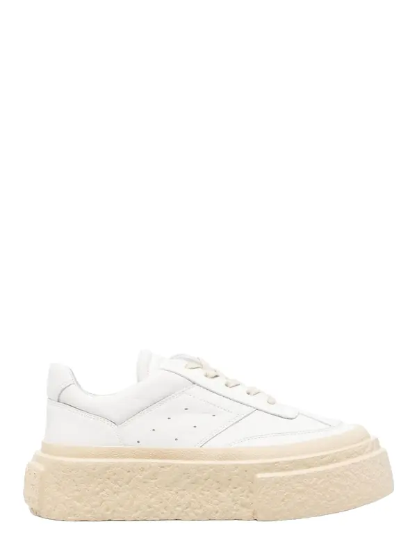 MAISON MARGIELA Contrasting-platform Sneakers - White