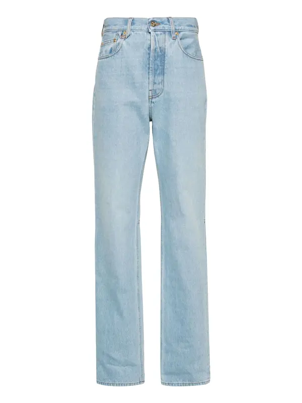 Jacquemus Le De-nîmes Droit Straight-leg Jeans - Blue