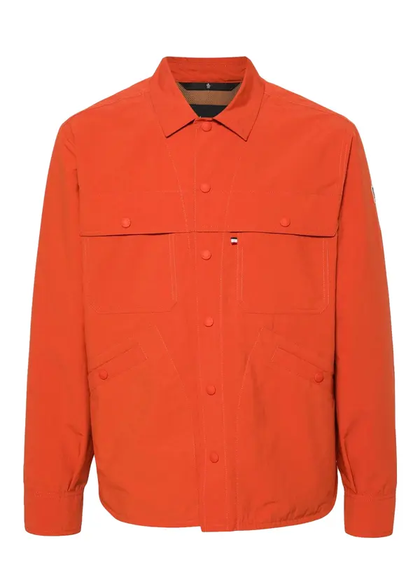 Moncler Nax Shirt Jacket - Orange