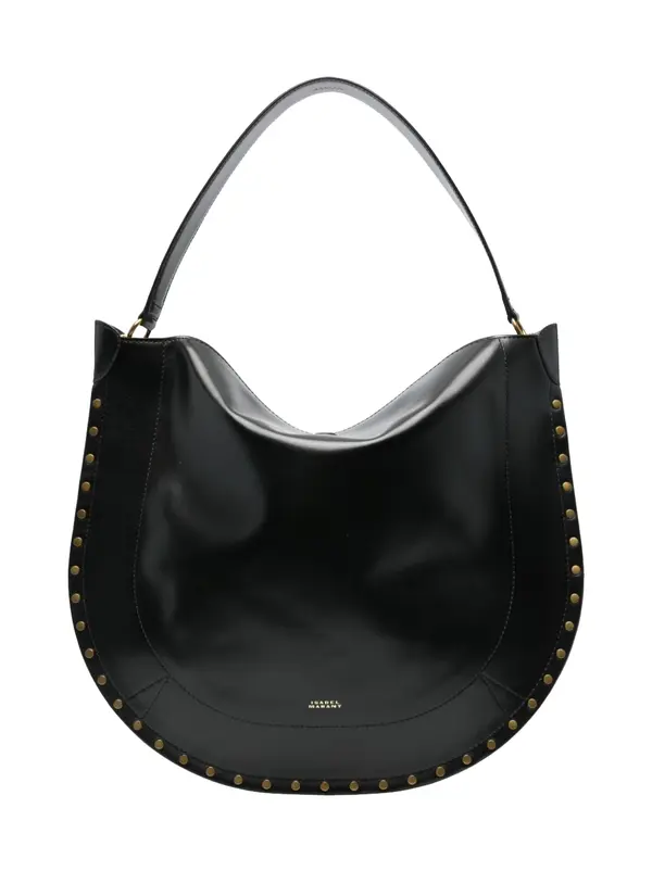 Isabel Marant Oskan Soft Shoulder Bag - Black