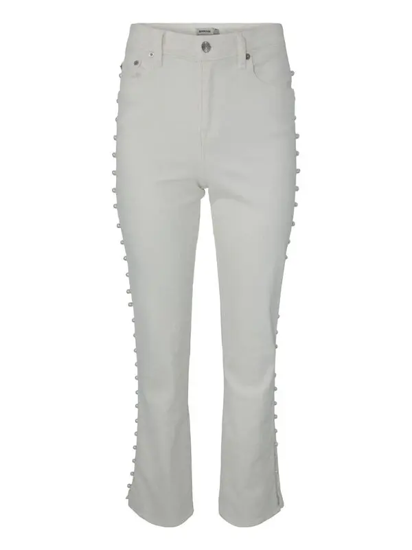 Simkhai Amelia High-rise Skinny Jeans - Neutrals