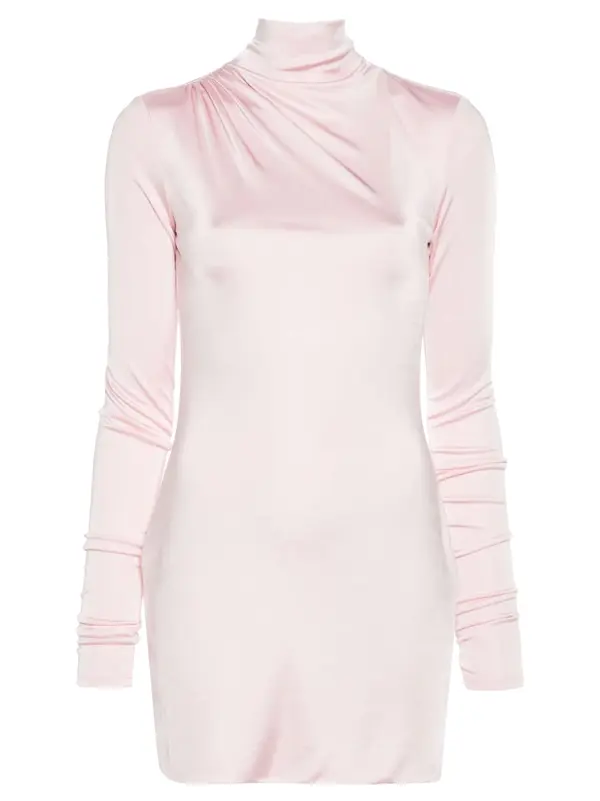 Andamane Parker Open-back Mini Dress - Pink