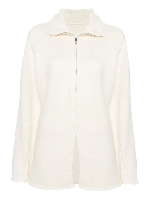 MAISON MARGIELA High-neck Jumper - White