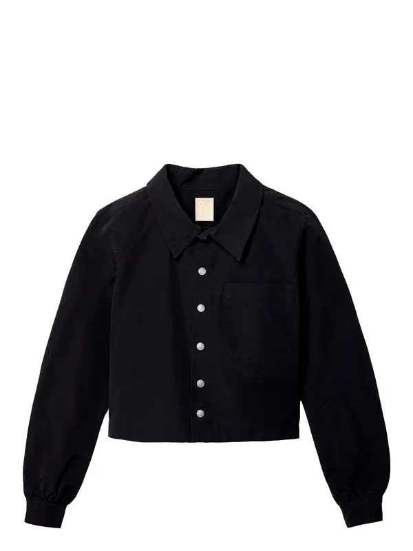 Camper Tech Shirt Jacket - Black