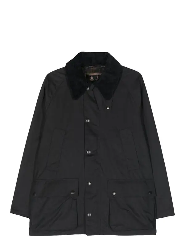 Barbour Bedale Corduroy-collar Shirt Jacket - Blue