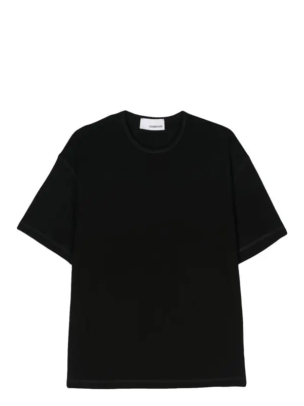 COSTUMEIN Liam Linen T-shirt - Black