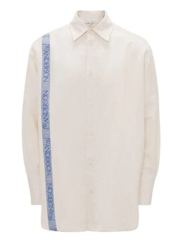 JW Anderson Tea Towel Oversized Shirt - White