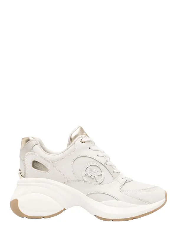 Michael Kors Zuma Leather Sneakers - White